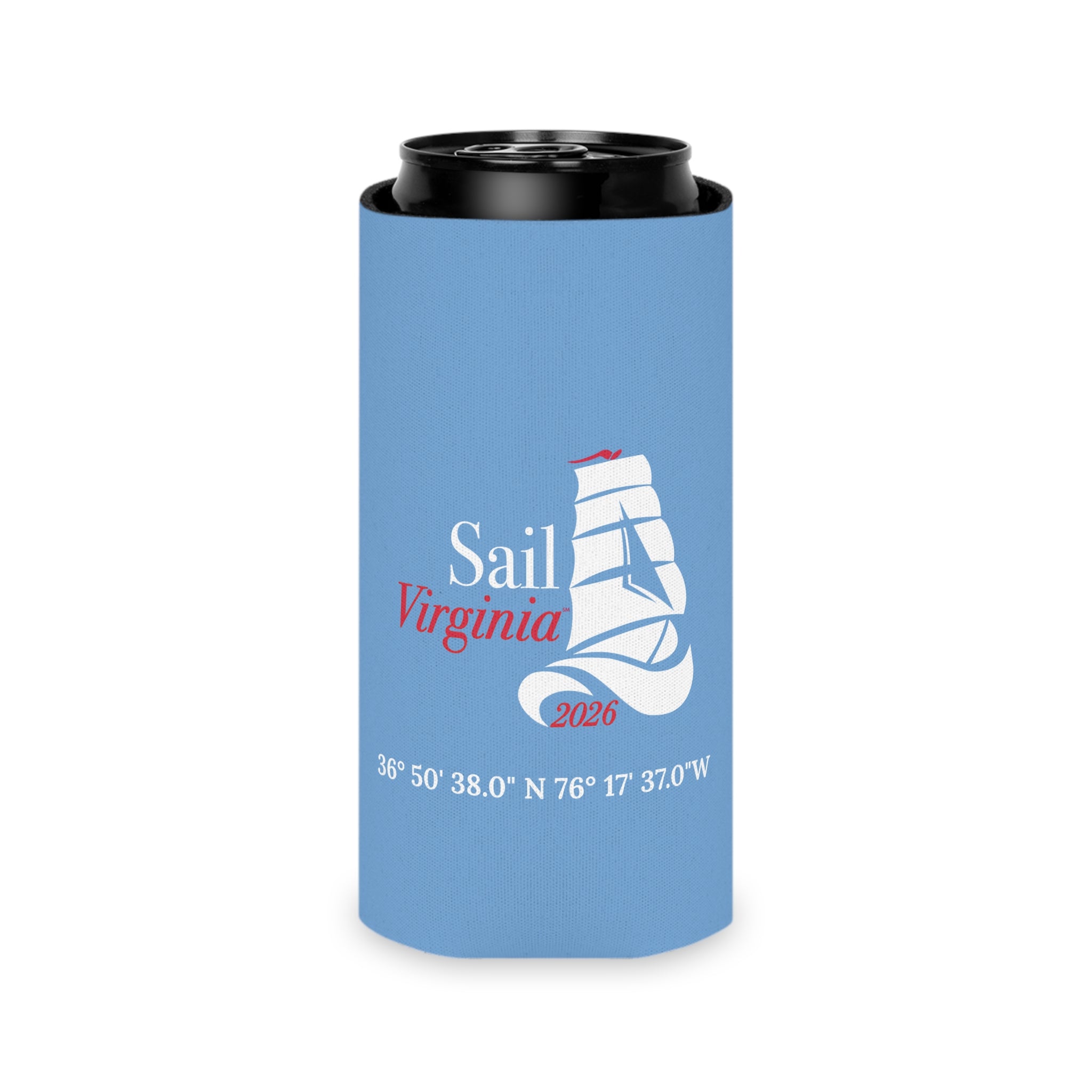 Sail250® Virginia Can Cooler – Sail250® VA Shop